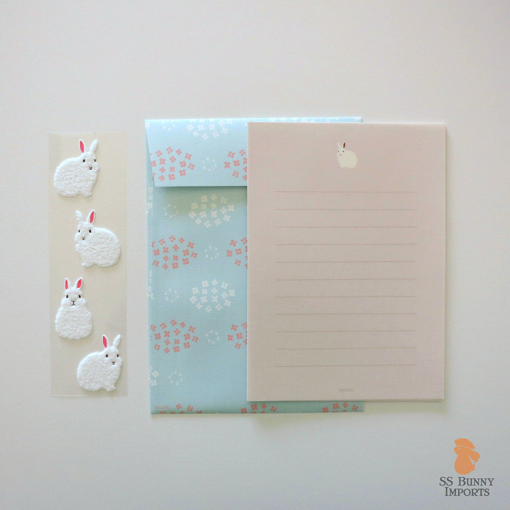 Rabbit letter set w/ white bunny stickers – SS Bunny Imports