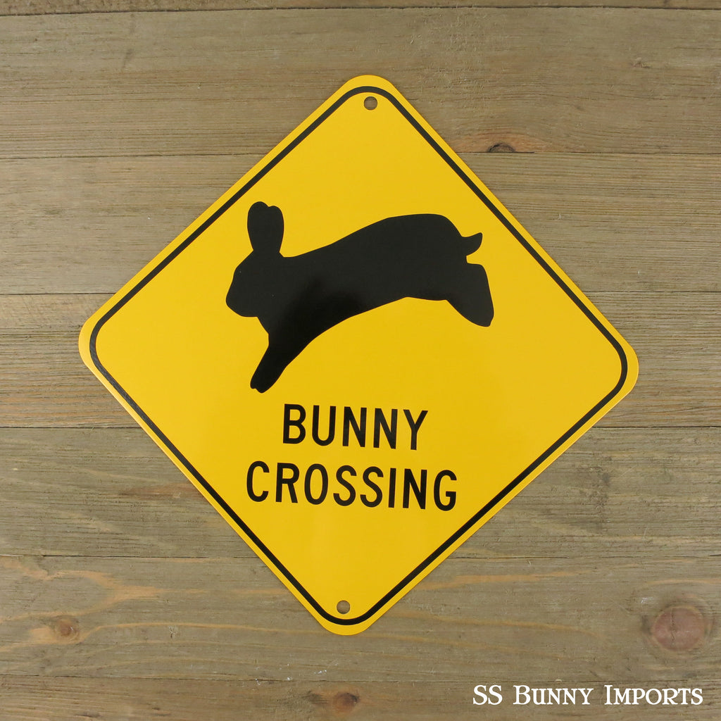 Bunny Crossing sign – SS Bunny Imports
