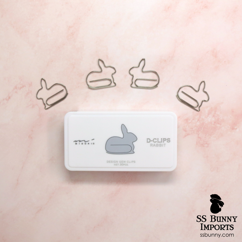 Rabbit D-Clips paper clips – SS Bunny Imports