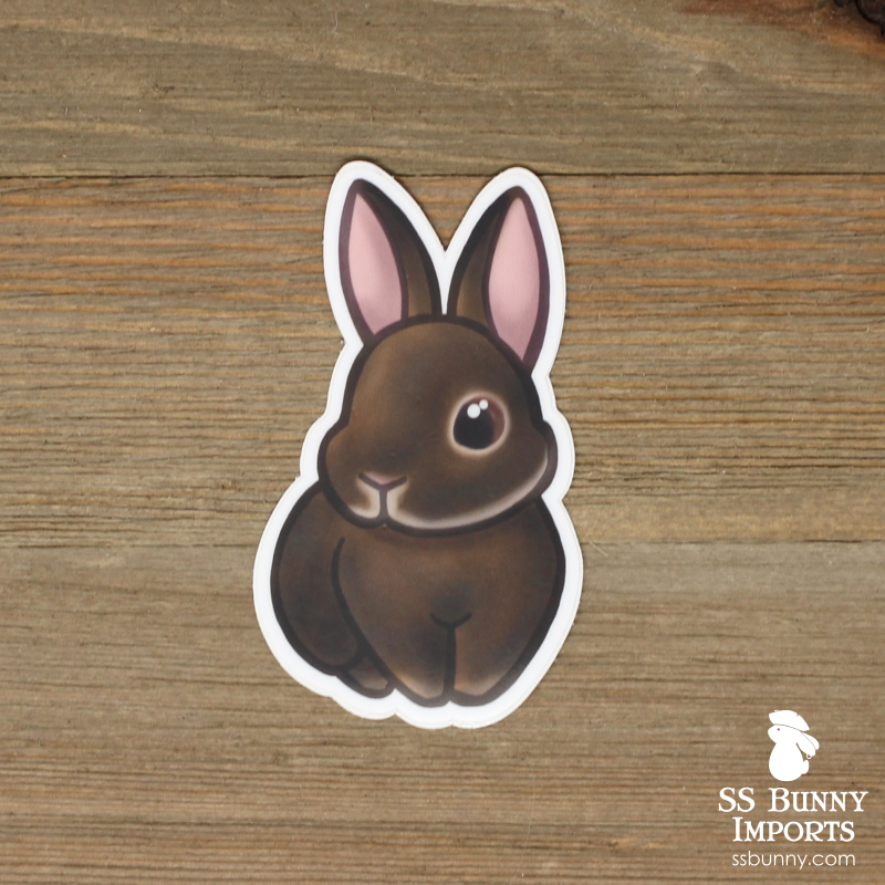 Agouti rabbit sticker – SS Bunny Imports