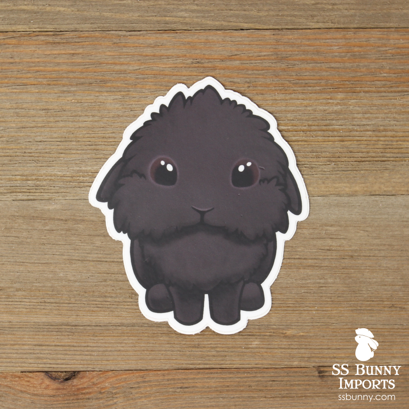 Seal lionhead lop sticker – SS Bunny Imports