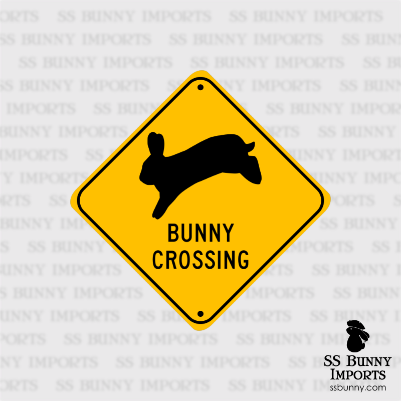 Bunny Crossing sign – SS Bunny Imports